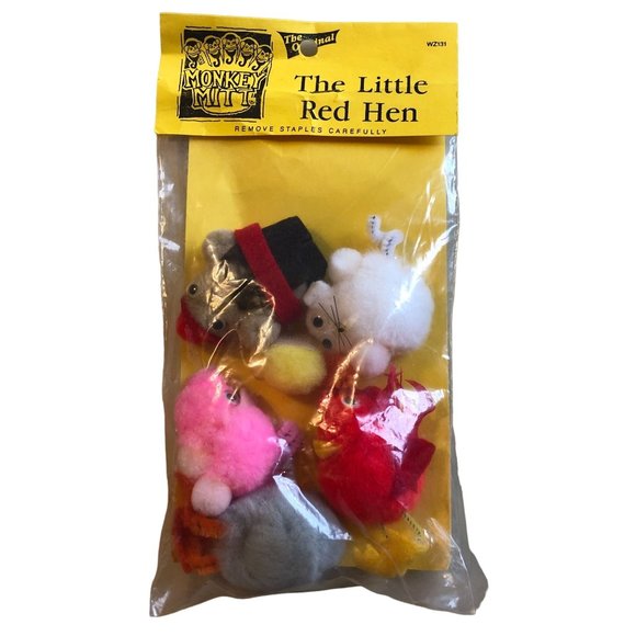 MONKEY MITT | Toys | Monkey Mitt Finger Puppets The Little Red Hen ...